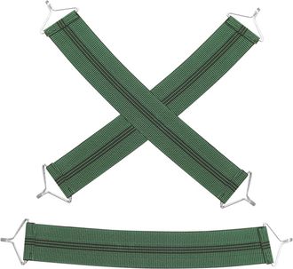 Supvox 3 Stück Teiliges Ersatzgurte für Lounge Gartenstühle Flexible und Reißfeste Verstärkungsriemen für Terrassenstuhl Reparatur als Camping Outdoor zubehö