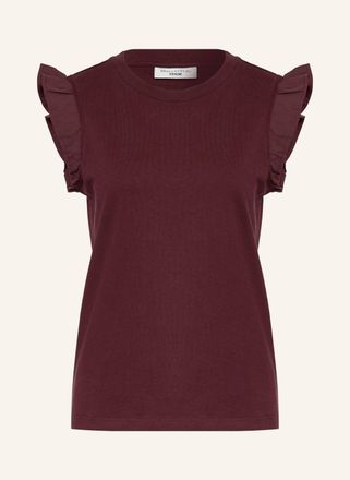 Marc O'Polo Denim Marc Opolo Denim Top Mit R&uuml;schen rot