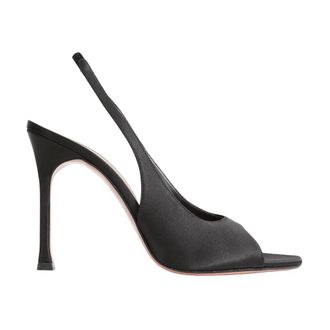 Amina Muaddi Alexa Slipper 105 - - Shoes - Damen - Schwarzk - 38 EU