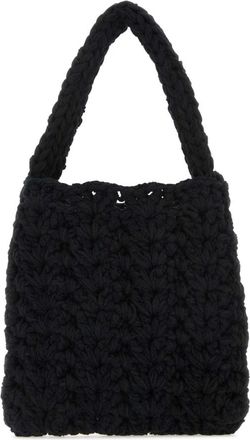 Marco Rambaldi Marco Rambaldi, Femme, Sacs, Noir, Taille: ONE Size Chunky Knit Bag
