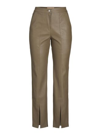 Jack & Jones Jack & Jones Damen JXSTELLA Slim HW Faux Leather Pant SN Hose, Morel/Detail:Matte, M