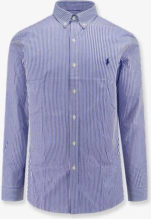 Ralph Lauren Striped stretch cotton shirt - POLO RALPH LAUREN - gender_Man