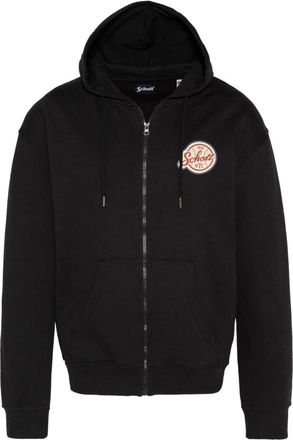 Schott NYC Schott Nyc, Homme, Sweatshirts et sweats &agrave; capuche, Noir, Taille: 2XL Baseball Zip Sweat &agrave; capuche