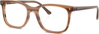 Ray-Ban lunettes de vue à monture carrée - Marron