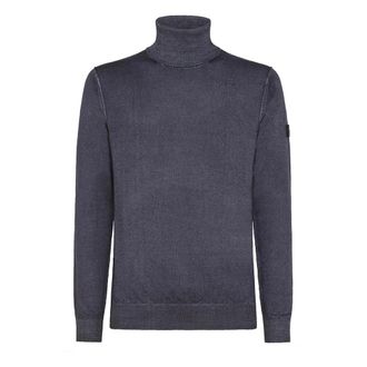 Peuterey Homme, Pulls, Bleu, Taille: XL Pull à col roulé en maille