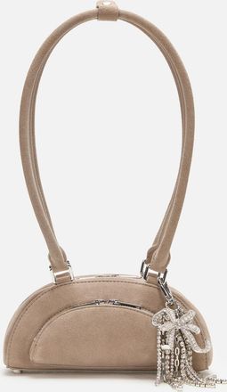 Self Portrait Suede Handtasche