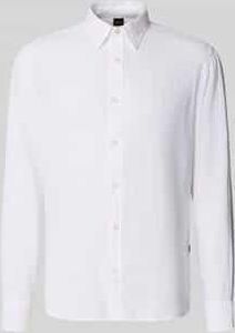 Boss Orange by Hugo Boss Regular Fit Freizeithemd aus reinem Leinen Modell RELEGANT