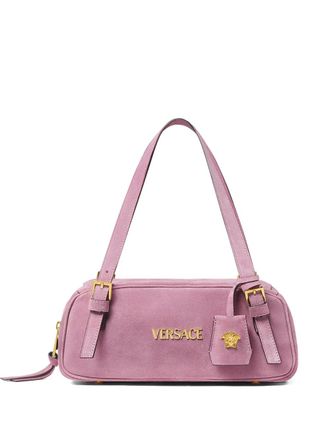 Versace sac port&eacute; &eacute;paule &agrave; &eacute;tiquette Medusa - Rose
