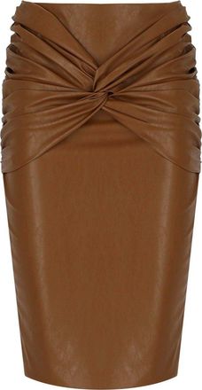 Elisabetta Franchi JUPE BRUN ELISABETTA FRANCHI