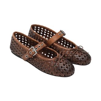 Miu Miu Ballerinas - - Shoes - Damen - Braun - 41 EU