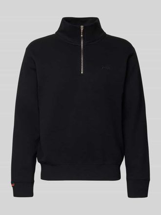 Superdry Regular Fit Sweatshirt mit Logo-Stitching
