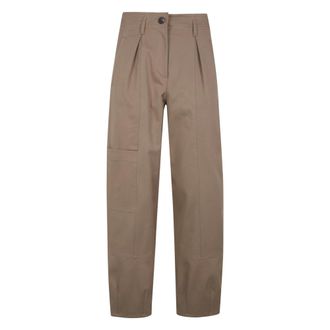 Max Mara Femme, Pantalons, Beige, Taille: 34 FR Pantalon Bull Jambe Fuseau