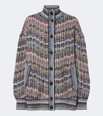 Missoni Cardigan Zigzag aus Strick