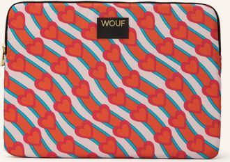 Wouf Wouf Laptop-H&uuml;lle Roar rot