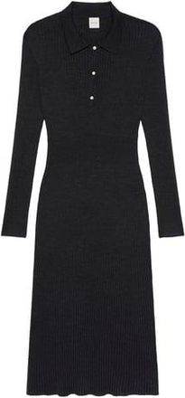 Calvin Klein Robe midi moulante c&ocirc;tel&eacute;