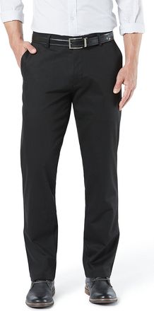 Dockers Herren Signature Khaki Straight Fit Pants, Schwarz, 31W / 34L EU