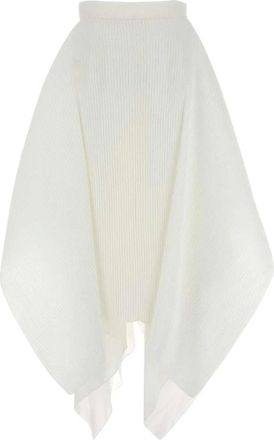 J.W.Anderson Femme, Jupes, Blanc, Taille: 36 FR Midi Skirts