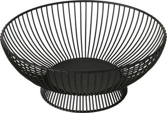 Boltze Metall Schale Balu 25cm schwarz 2060432