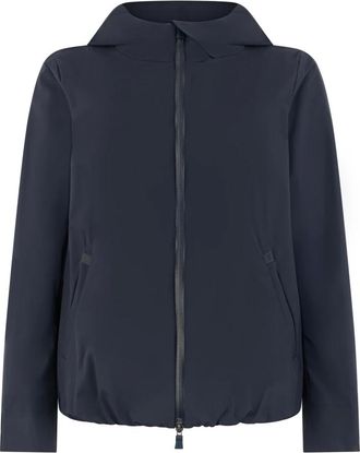 Herno Femme, Vestes, Bleu, Taille: 34 FR Veste L&eacute;g&egrave;re &agrave; Capuche