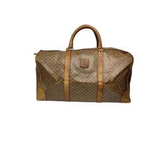 Celine Pre-owned Leder Weekender Reisetasche - - Pre-owned - Damen - Braun - ONE SIZE