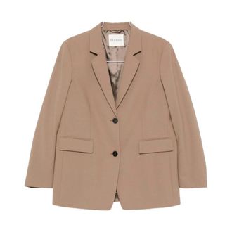 Closed Einkn&ouml;pfiger Wollmischungs-Blazer - - Jackets - Damen - Beige - XS