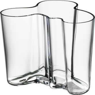 iittala Vase Aalto 120 mm Klar aus Glas