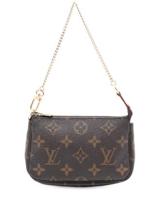 Louis Vuitton 2006 mini Pochette Accessoires Handtasche - Braun