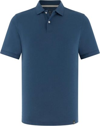 Boggi Milano Homme, Tops, Bleu, Taille: M Polo en piqu&eacute; B Tech B Haute Performance