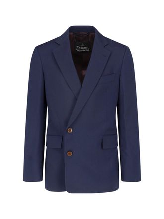 Vivienne Westwood Single-Breasted Virgin Wool Blazer