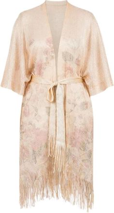 Twinset Femme, Blouses et Chemises, Rose, Taille: ONE Size Kaftano Mare Kaftan