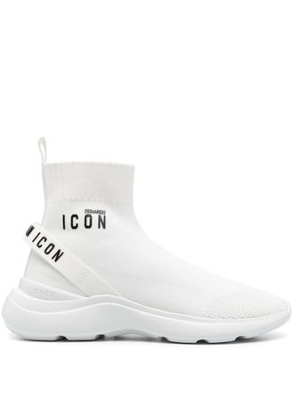 Dsquared2 baskets Icon Fly - Blanc