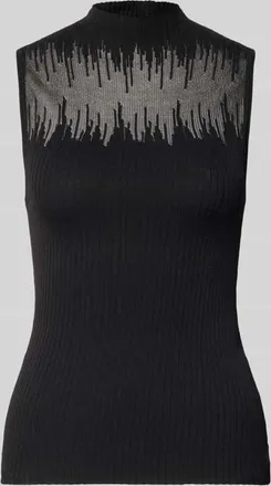 HUGO BOSS Slim Fit Top mit Mock Neck Modell Sieffy