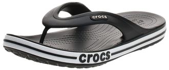Crocs Unisex Erwachsene Bayaband Flip Flip, Black/White, 41/42 EU