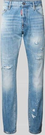 Dsquared2 Slim Fit Jeans im Used-Look