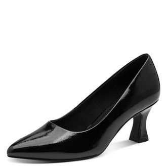 Marco Tozzi Marco Tozzi Damen Pumps Spitz Vegan, Schwarz (Black Patent), 39 EU