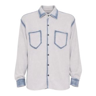 ATOMOFACTORY Atomofactory, Homme, Chemises, Bleu, Taille: XL Casual Shirt