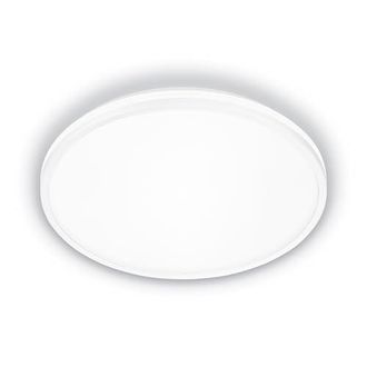 Briloner Classe énergétique A Plafonnier LED Efficace avec 8,5W à 1800lm, env. 50.000h de lumière, lumière indirecte, plafonnier LED, lampe de salon, panneau L