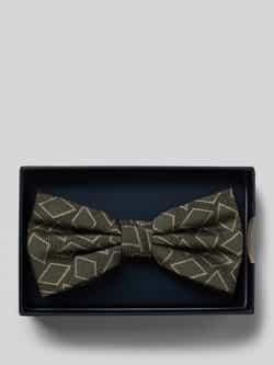 Willen Krawattenfabrik Fliege aus reiner Seide mit verstellbarer Kragenweite