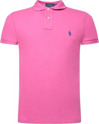 Polo Ralph Lauren Homme, Tops, Rose, Taille: L Peony Pink Polo