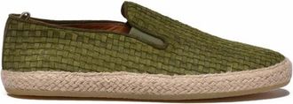 Officine Creative Homme, Chaussures, Vert, Taille: 45 EU Espadrilles Slip-On