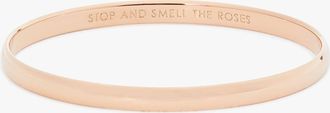 Kate Spade New York Kate Spade Stop And Smell The Roses Idiom Armreif f&uuml;r Frauen in Ros&eacute;gold | Metall