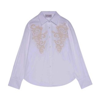Ermanno Scervino Damen, Blusen & Hemden, Wei&szlig;, MGr&ouml;&szlig;e
