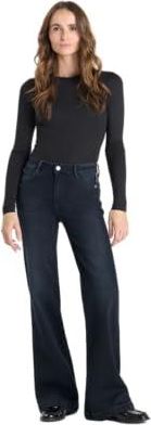 Le Temps Des Cerises Jeans Pulp Flare Matti Taille Haute Bleu-Noir N&deg;1