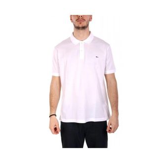 Paul & Shark Kurz&auml;rmeliges Baumwoll-Poloshirt - - Tops - Herren - Wei&szlig; - L