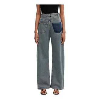 Maison Margiela Jean large - Femme - Jeans - Bleu - Taille: W29