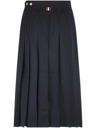 Thom Browne Womens Pleated Skirt