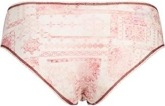 Momoni Culotte imprim&eacute; bords en dentelle