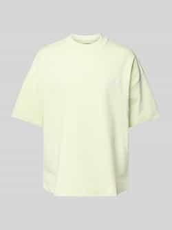 Carhartt Work in Progress T-Shirt mit geripptem Rundhalsausschnitt