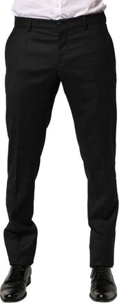 Dolce & Gabbana Homme, Pantalons, Noir, Taille: M Pantalon de costume