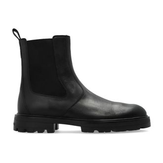 Hogan Homme, Chaussures, Noir, Taille: 45 EU H673 Chelsea Bottes